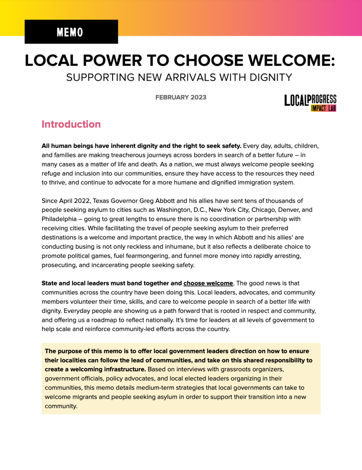 New York - Local Progress