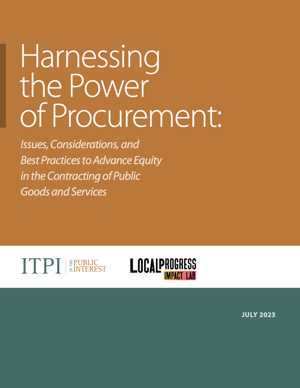 New Resource Helps Local Electeds Use Procurement to Advance Equity ...