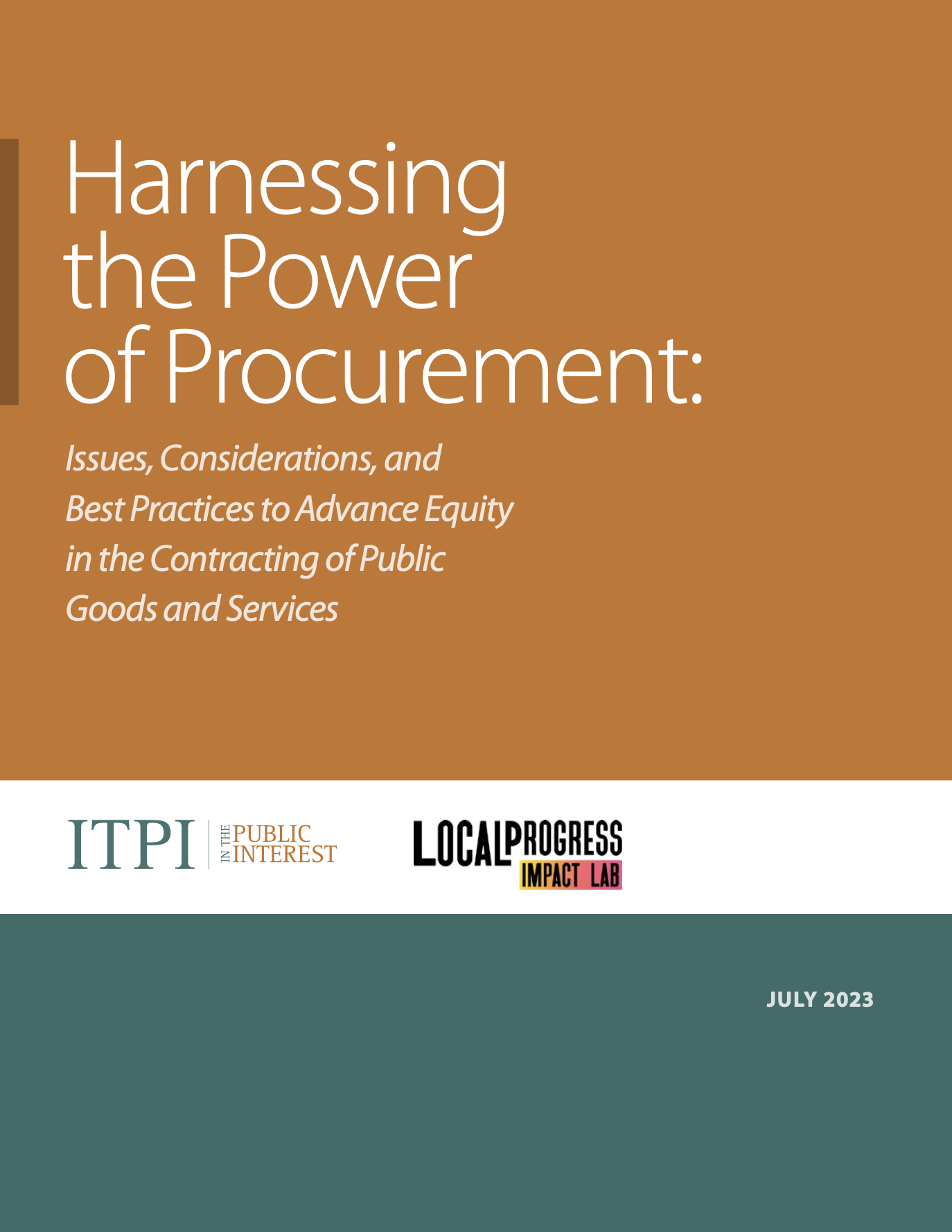 New Resource Helps Local Electeds Use Procurement to Advance Equity ...