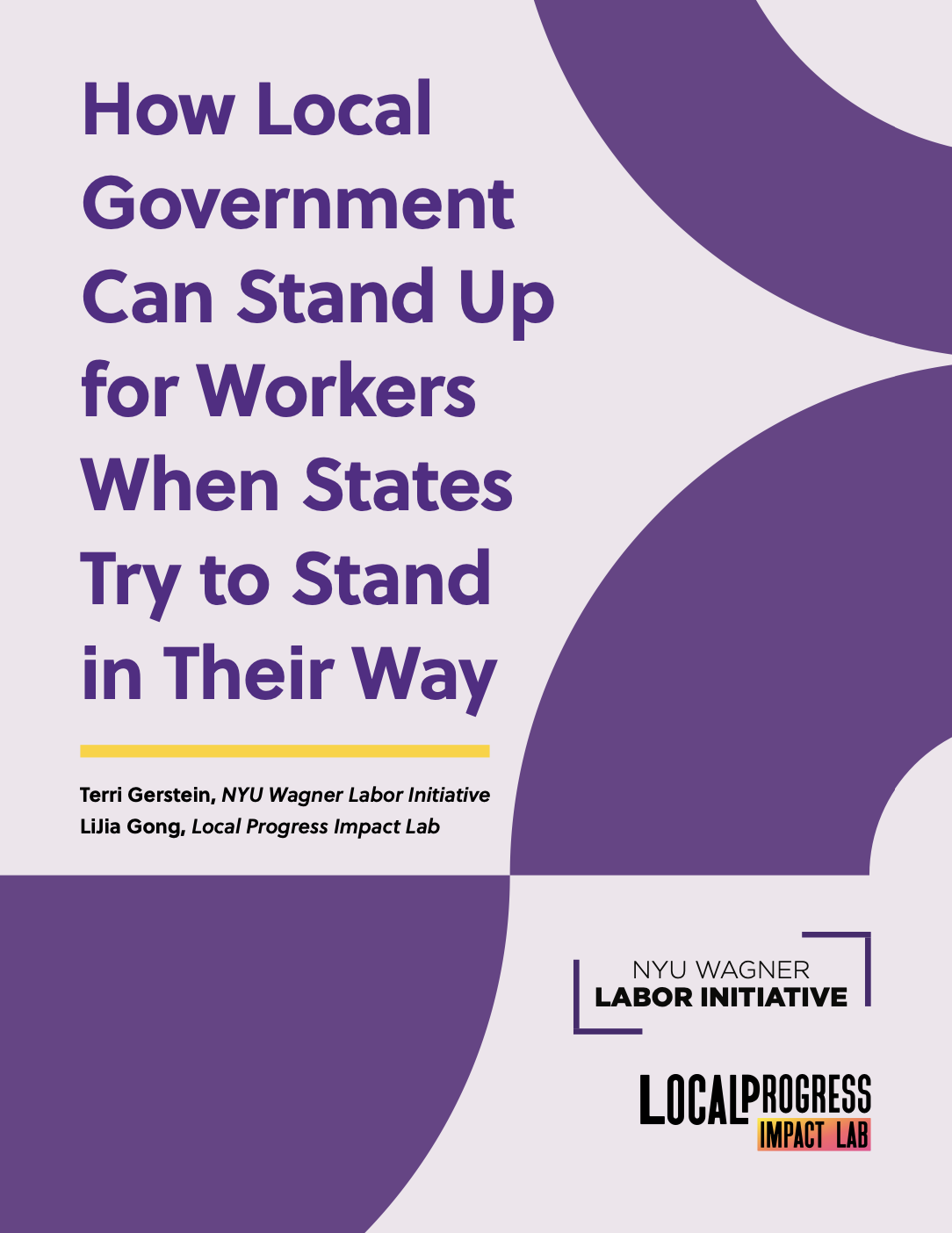 How Local Government Can Stand Up for Workers When States Try to Stand ...